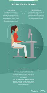 Desk Job Back Pain: Causes And 5 Tips To Minimize It - Cellaxys